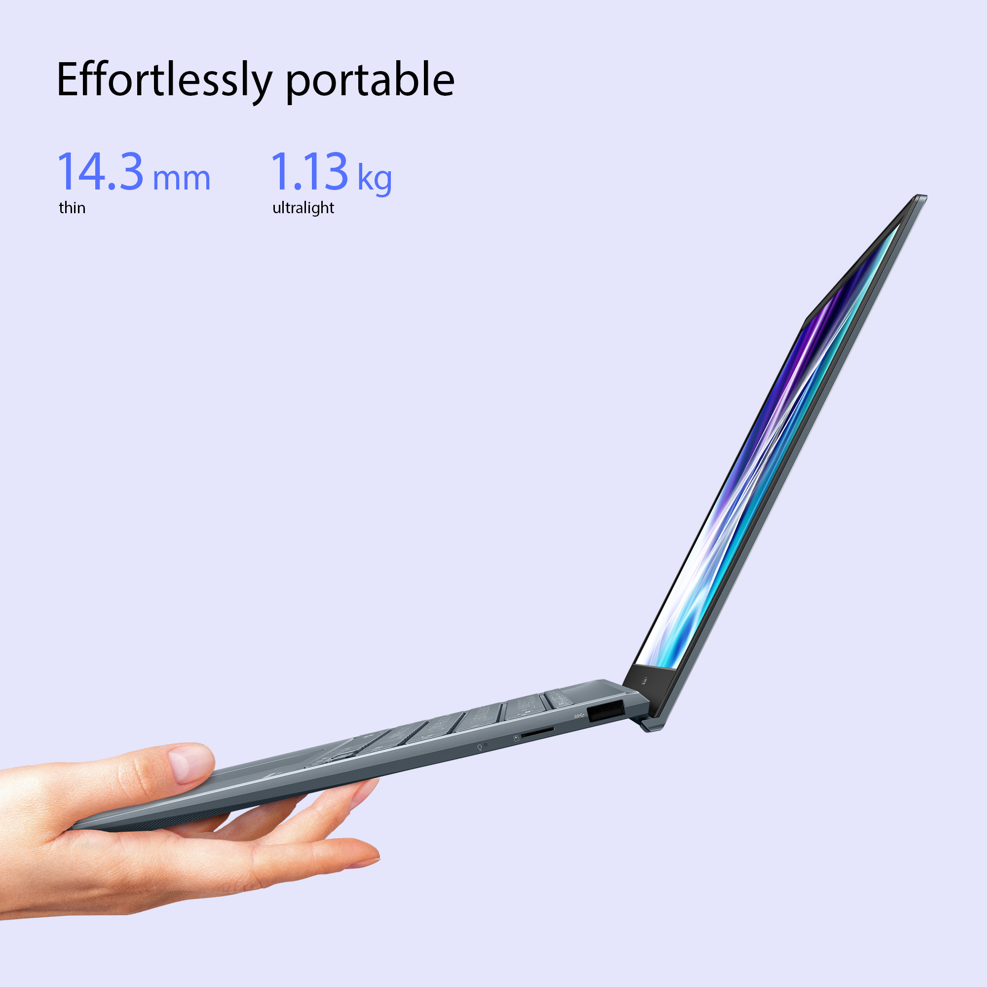 Notebook Asus Zenbook 14 UM425/ 14"/ Ryzen 5/ 8Gb/ 512Gb/ Win10 • GoStore