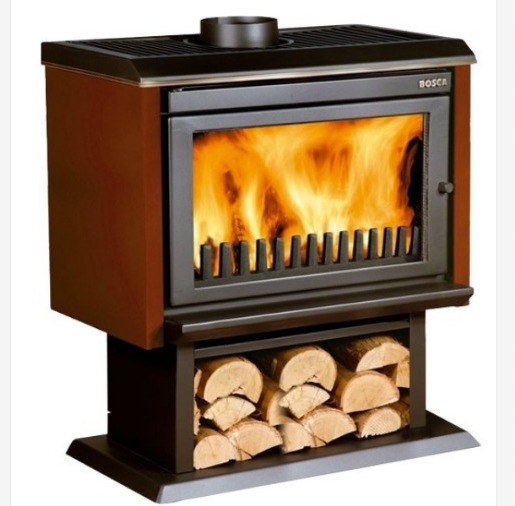 Estufa a Leña Bosca Modelo Gold 450 de 12.5 Kw • GoStore