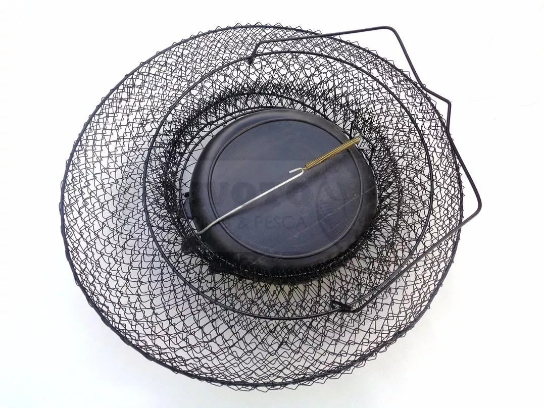 Canasto de Alambre con Tapa para Pesca High Sierra • GoStore
