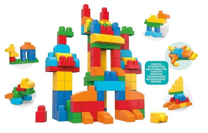 Mega Bloks Bolsa De Lujo Para Construccion Fisher Price • GoStore