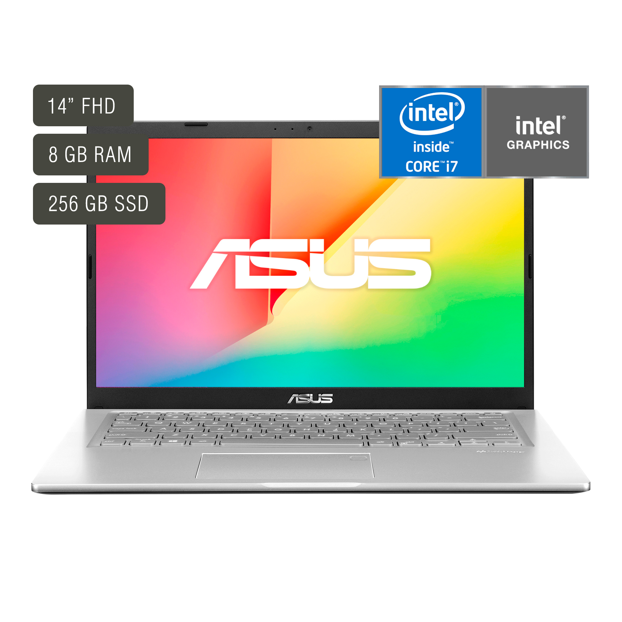 Notebook Asus Vivobook 14 X415/ 14''/ Core I7/ 8Gb/ 256Gb/ Win11 • GoStore