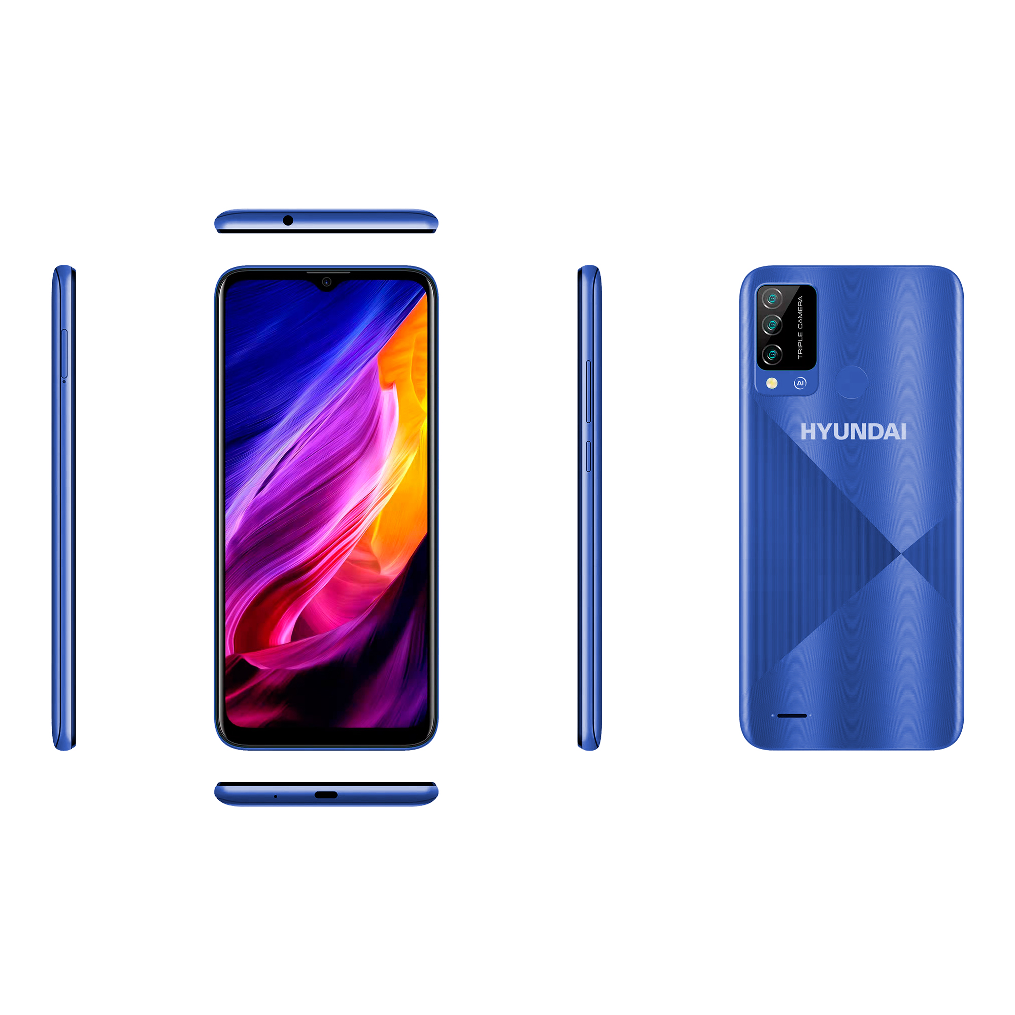 Celular Smartphone Hyundai L651/ 6,528'' / 4G/ 3Gb/ 64Gb/ Triple Cam ...