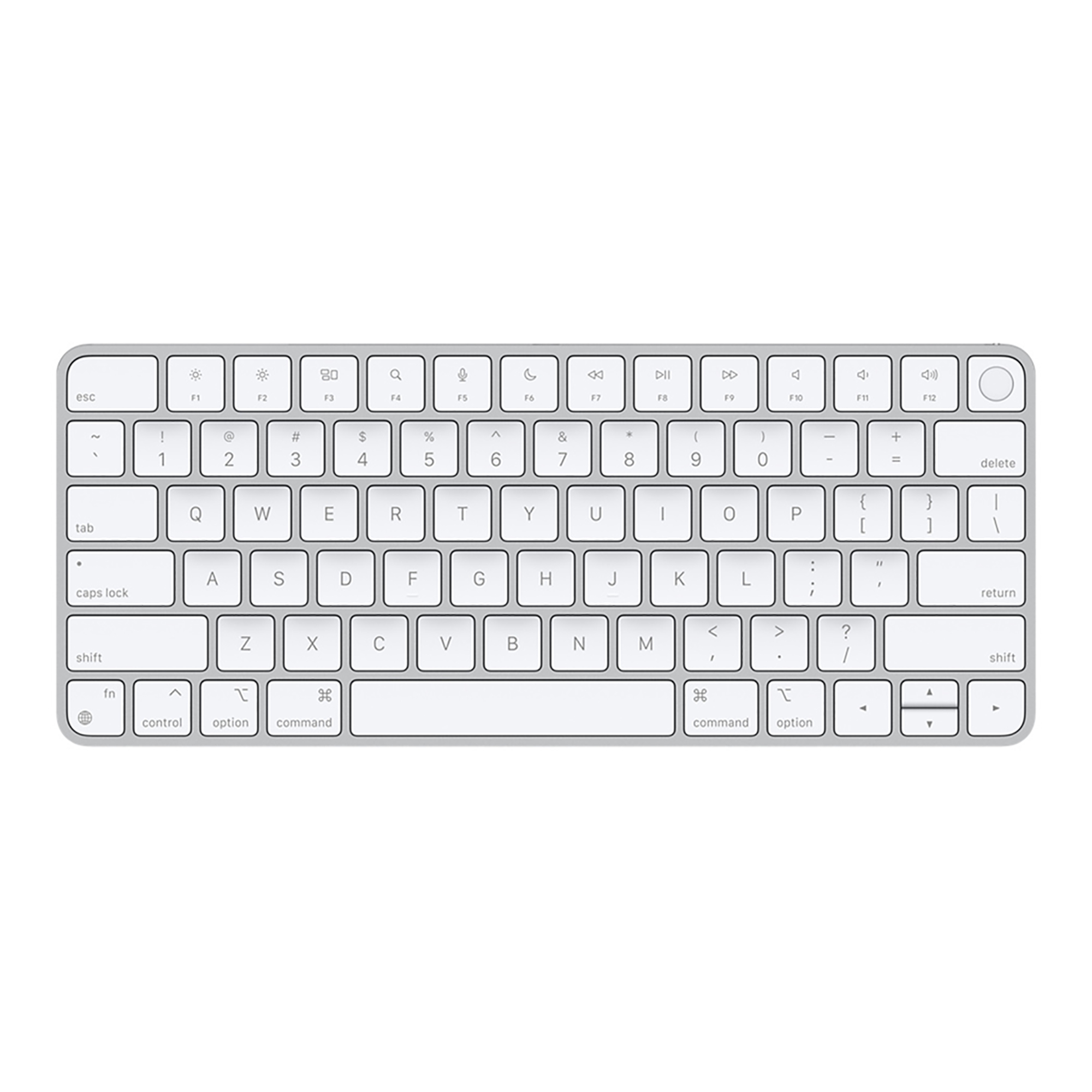 Teclado Inglés Apple Magic Bt Multimedia Touch ID • GoStore
