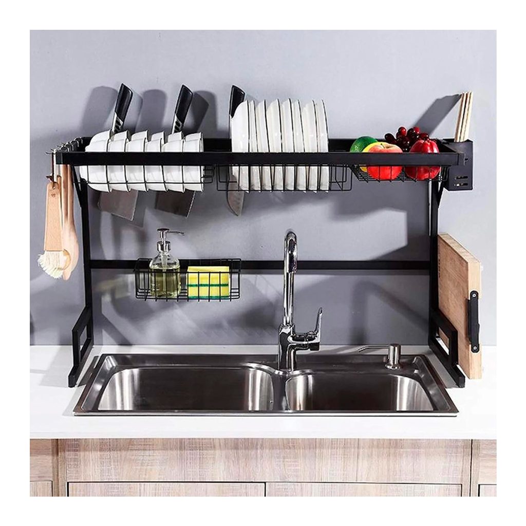 Escurridor Metálico de Mesada Cocina 83 cm • GoStore