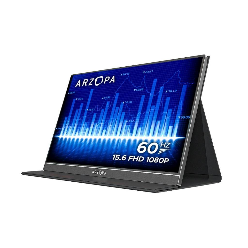Monitor Portatil Arzopa / 15.6''/ 1080p/ Hdr / 60hz • GoStore