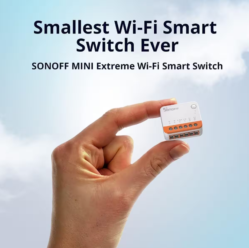 Interruptor Inteligente WiFi Sonoff Mini R4 • GoStore